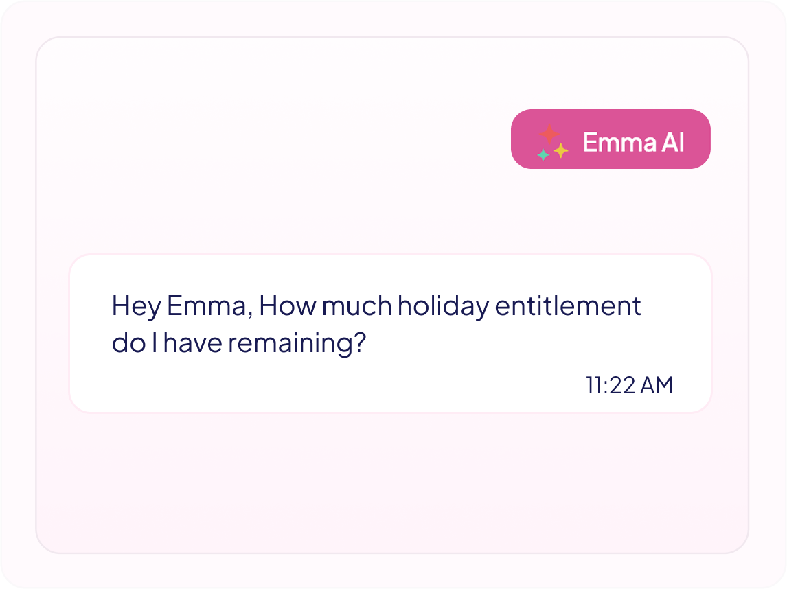 Emma AI | Instant HR & Well-Being Support | All-in-One HR Platform